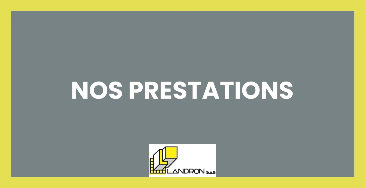 Gros œuvre Ernée - LANDRON